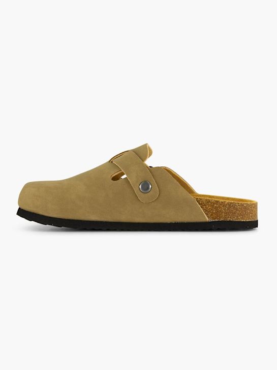 Graceland Slipper met voetbed Beige | vanHaren
