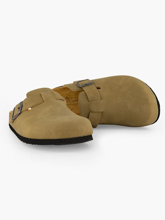 Graceland Slipper met voetbed Beige | vanHaren